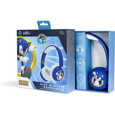 Sonic the Hedgehog Kids Wireless Headphones