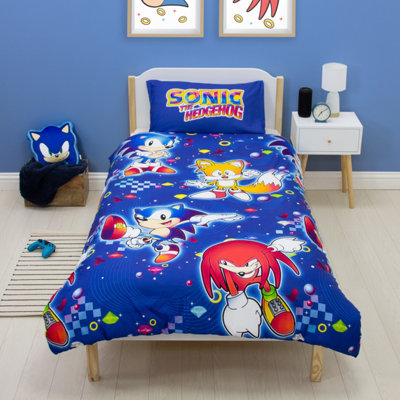 Sonic The Hedgehog Liquid Single Duvet Cover