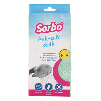 Sorbo Anti Lime Cloth Bathroom And Kitchen Surface Cleaning Cloth