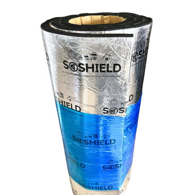 SOShield 30mm Boat and Van Sound Proofing Foam Mat, Foil Insulation ...
