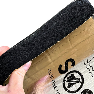 SOShield 30mm Boat and Van Sound Proofing Foam Mat, Foil Insulation ...