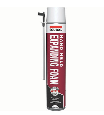 Soudal Hand Held Expanding Foam Gun Grade 750ml Pack of 1