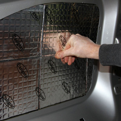 Sound Deadening Proofing Mat 10pcs Butyl Car/Van Vibration Damping