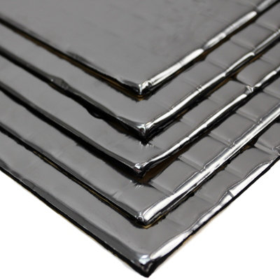 Sound Deadening Proofing Mat 10pcs Butyl Car/Van Vibration Damping