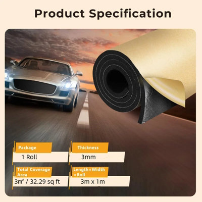 Heat barrier insulation automotive store