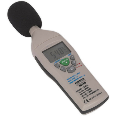 Sound Level Decibel Meter - High Quality Noise Measuring Tool - Digital ...