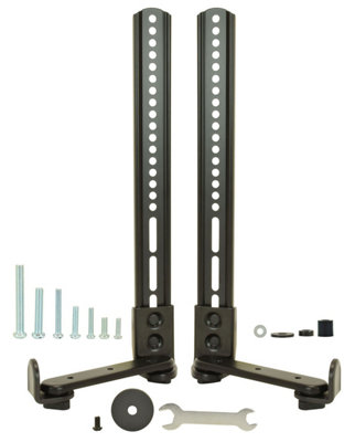 Soundbar Bracket, Universal Versatile Mount for Mounting Above or Below ...
