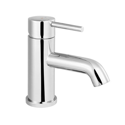 SP Spiral Basin Mixer Tap Silver (One Size) | DIY at B&Q