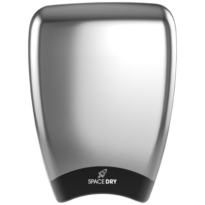 Space Dry Falcon Hand Dryer Polished Chrome | DIY at B&Q