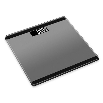 space gray 3-in-1 digital bathroom scale, weight scale, electronic scale