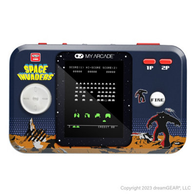 Space Invaders Pocket Player Pro Portable Gaming System