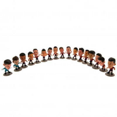 Spain SoccerStarz Team Football Figurine Set (Pack of 17) Multicoloured ...