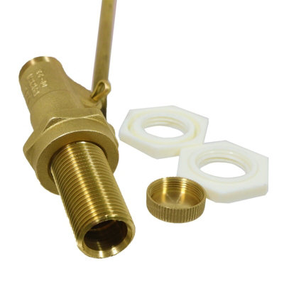 SPARES2GO 1/2" Ball Valve Part 1 High Pressure Side Entry Toilet ...
