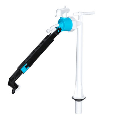 SPARES2GO 1/2" Bottom Entry Valve Straight Toilet Cistern Filling Inlet ...