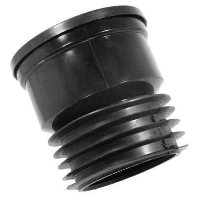 SPARES2GO 110mm / 4" Soil Pipe to Clay / Cast Iron Push Fit Waste Drain ...
