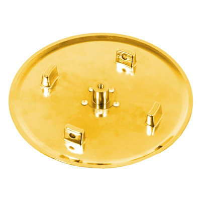 SPARES2GO 110mm Luxury Plug Cover for Shower Trap with 90mm Tray ...