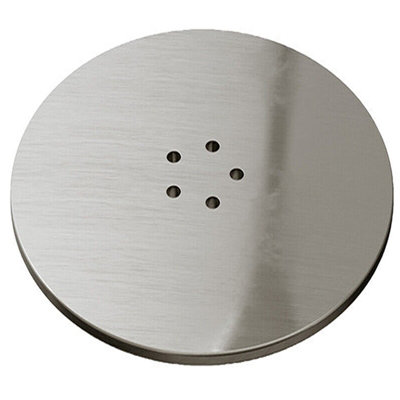 SPARES2GO 110mm Luxury Plug Cover for Shower Trap with 90mm Tray ...