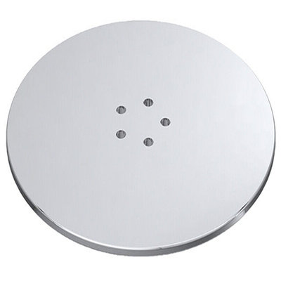 SPARES2GO 110mm Luxury Plug Cover for Shower Trap with 90mm Tray ...