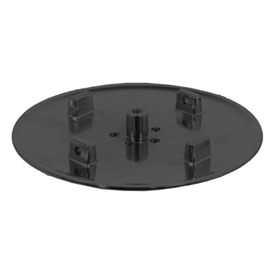 SPARES2GO 110mm Luxury Plug Cover for Shower Trap with 90mm Tray (Matt ...