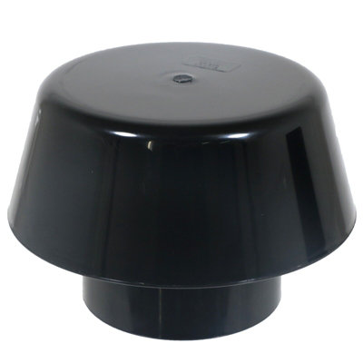 SPARES2GO 110mm Vent Extract Cowl Mushroom Soil Pipe Stack System ...