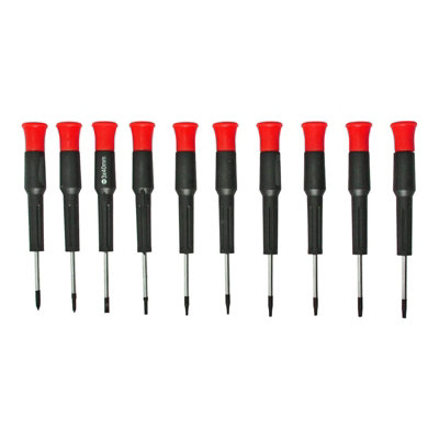 SPARES2GO 18 Piece Large and Small Precision Screwdriver Set (Phillips ...