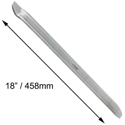 SPARES2GO 18" Tyre Iron Lever Wheel Bar Car Van Motorbike Bike Wheels ...