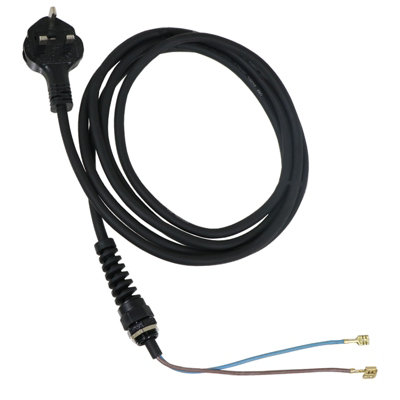 Power Cable SPARES2GO 10m Mains UK 3 Pin Plug Compatible With Spear ...