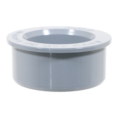 SPARES2GO 40mm Boss Adaptor Solvent Weld Soil Stack Waste Pipe Reducer ...