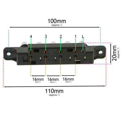 SPARES2GO 5 Button Control Selector Switch for Hoover, for Candy Cooker ...