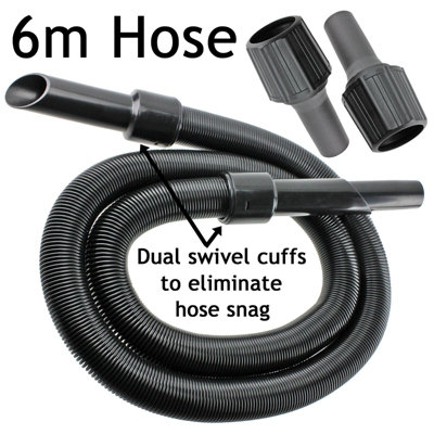 SPARES2GO 6m Extra Long Extension Pipe Hose Kit compatible with Karcher ...
