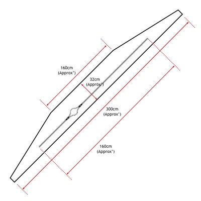 SPARES2GO Air Con Window Seal Kit Portable AC Air Conditioning Zip Hose ...