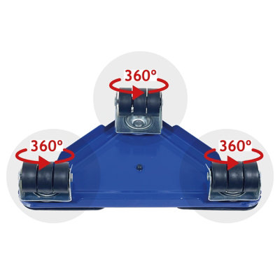 SPARES2GO Appliance Roller Lifter Wheels for Washing Machine Tumble ...