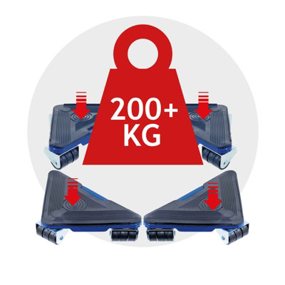 SPARES2GO Appliance Roller Lifter Wheels for Washing Machine Tumble ...