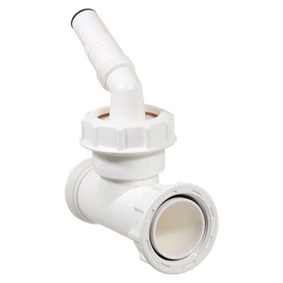 SPARES2GO Appliance Trap Adaptor 40mm 1 1/2" Washing Machine Dishwasher ...