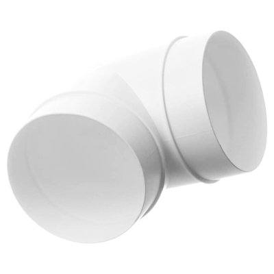 SPARES2GO Bend Elbow Duct 90 Degree Vent Hose Pipe Tube Hydroponics ...