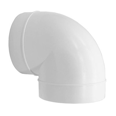 SPARES2GO Bend Elbow Duct 90 Degree Vent Hose Pipe Tube Hydroponics ...