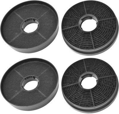 SPARES2GO Carbon Filter compatible with Lamona HJA2480 HJA2908 LAM2401 ...