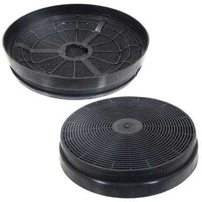 SPARES2GO Carbon Filter compatible with Logik Cooker Hood L60CHDB12 ...