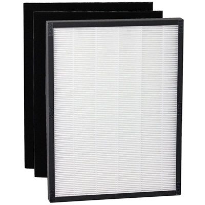 SPARES2GO Carbon HEPA Filter Kit compatible with Vax AP02 AP05 Air ...