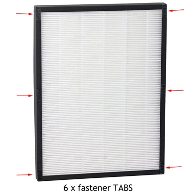 SPARES2GO Carbon HEPA Filter Kit compatible with Vax AP02 AP05 Air ...