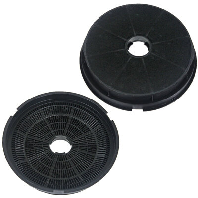 SPARES2GO CCF200 Type Round Charcoal Carbon Filter compatible with ...