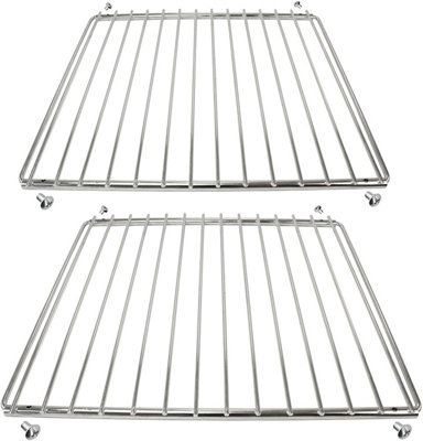 SPARES2GO Chrome Adjustable Universal Fixed Arm Grill Shelf for All ...