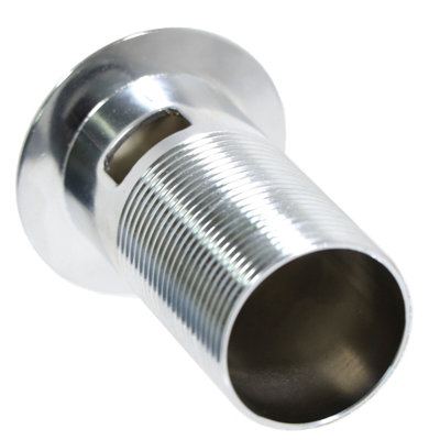 SPARES2GO Chrome Slotted Sink Basin Bathroom Kitchen Waste Flip Plug (1 ...