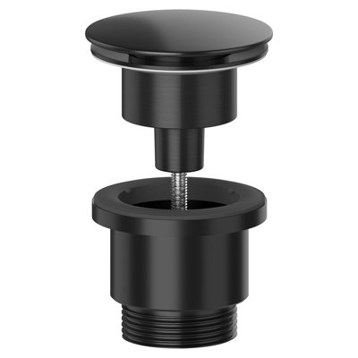 SPARES2GO Clicker Basin Waste Plug 1 1/4" 60mm Click Clack Bathroom ...