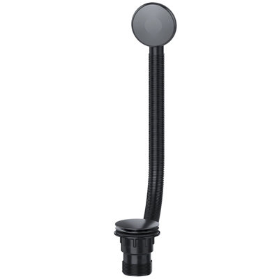 SPARES2GO Clicker Bath Waste Plug 40mm 1.5" Combination Click Clack ...