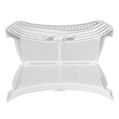 SPARES2GO Complete Lint Screen Fluff Cage Filter compatible with Beko ...