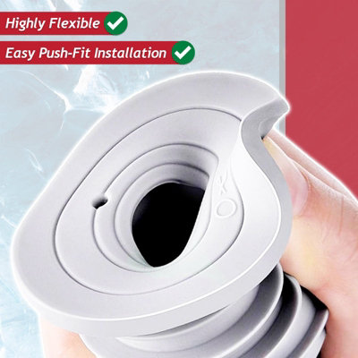 SPARES2GO Drain Hose Seal Plug Washing Machine Dishwasher Sink Waste ...
