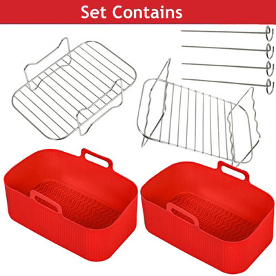 SPARES2GO Drawer Liner Baskets Racks compatible with Instant Vortex ...