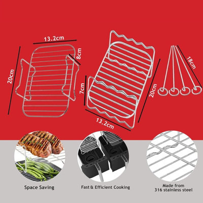 SPARES2GO Drawer Liner Baskets Racks compatible with Instant Vortex ...