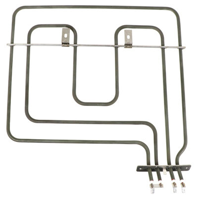 SPARES2GO Dual Circuit Oven Grill Element compatible with Blomberg Oven ...